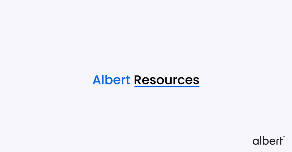 Resources - Albert Invent