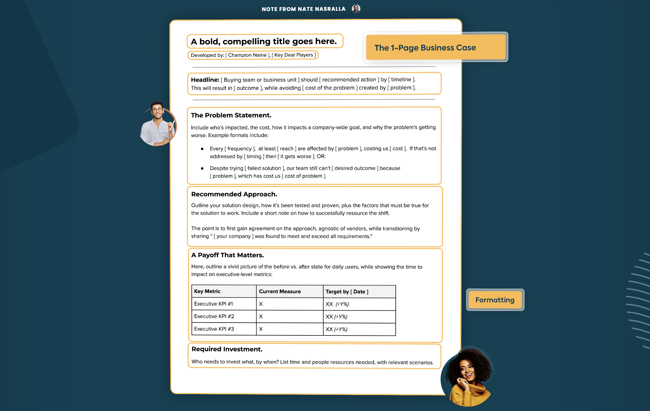 An Interactive Guide: The 1-Page Business Case | Fluint.io Resource