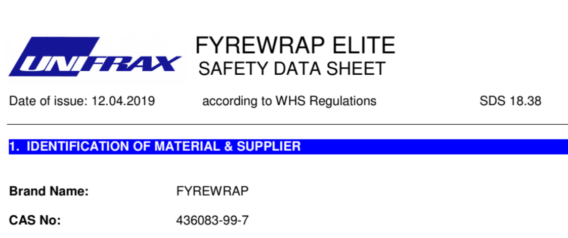 FyreWrap - Fire Protection Wrapping