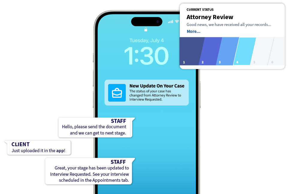 Case Status | Client Engagement Software with Mobile Client Portal For ...