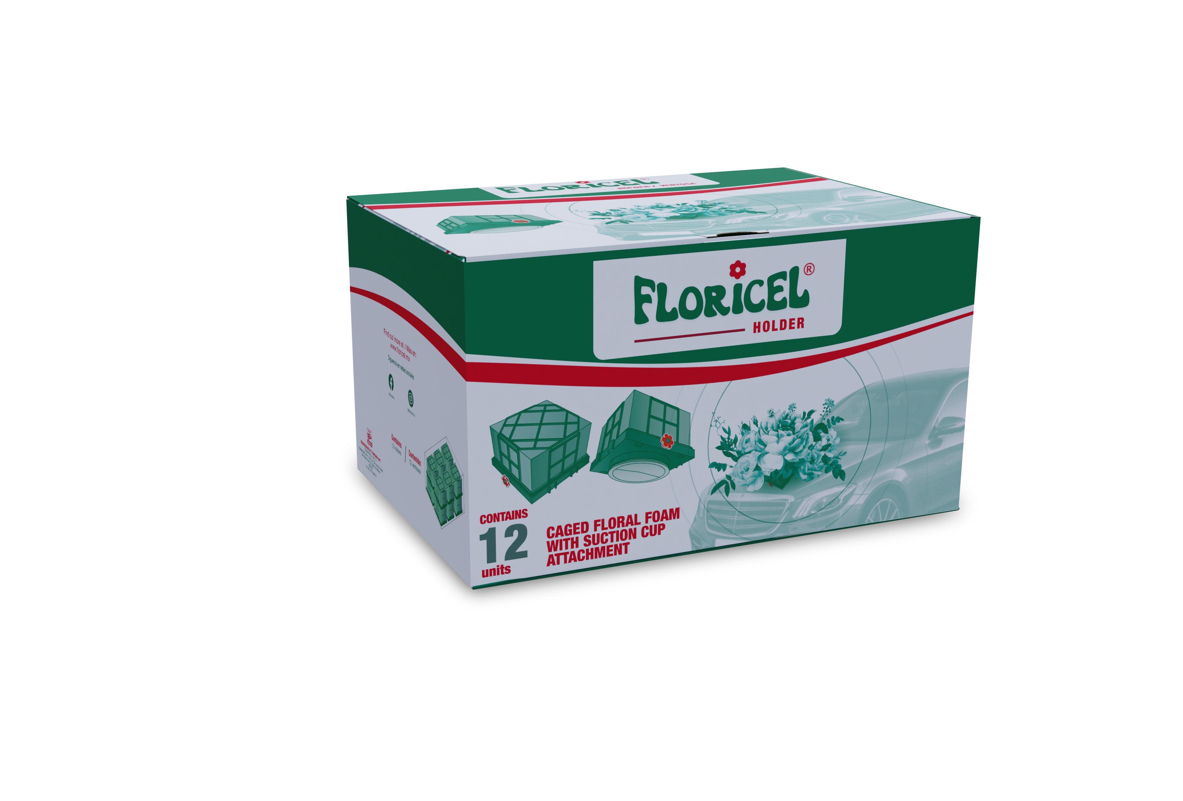 Ventosa 12 piezas - Floricel