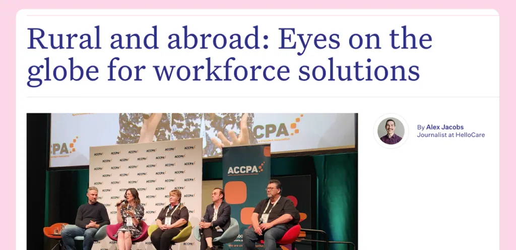Rural and abroad: Eyes on the globe for workforce solutions