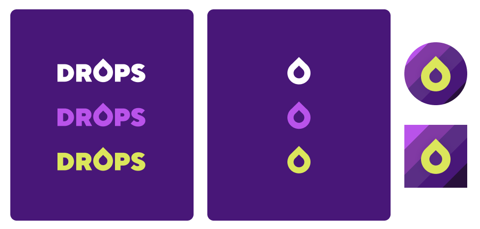 Drops Brand Assets and Guidelines