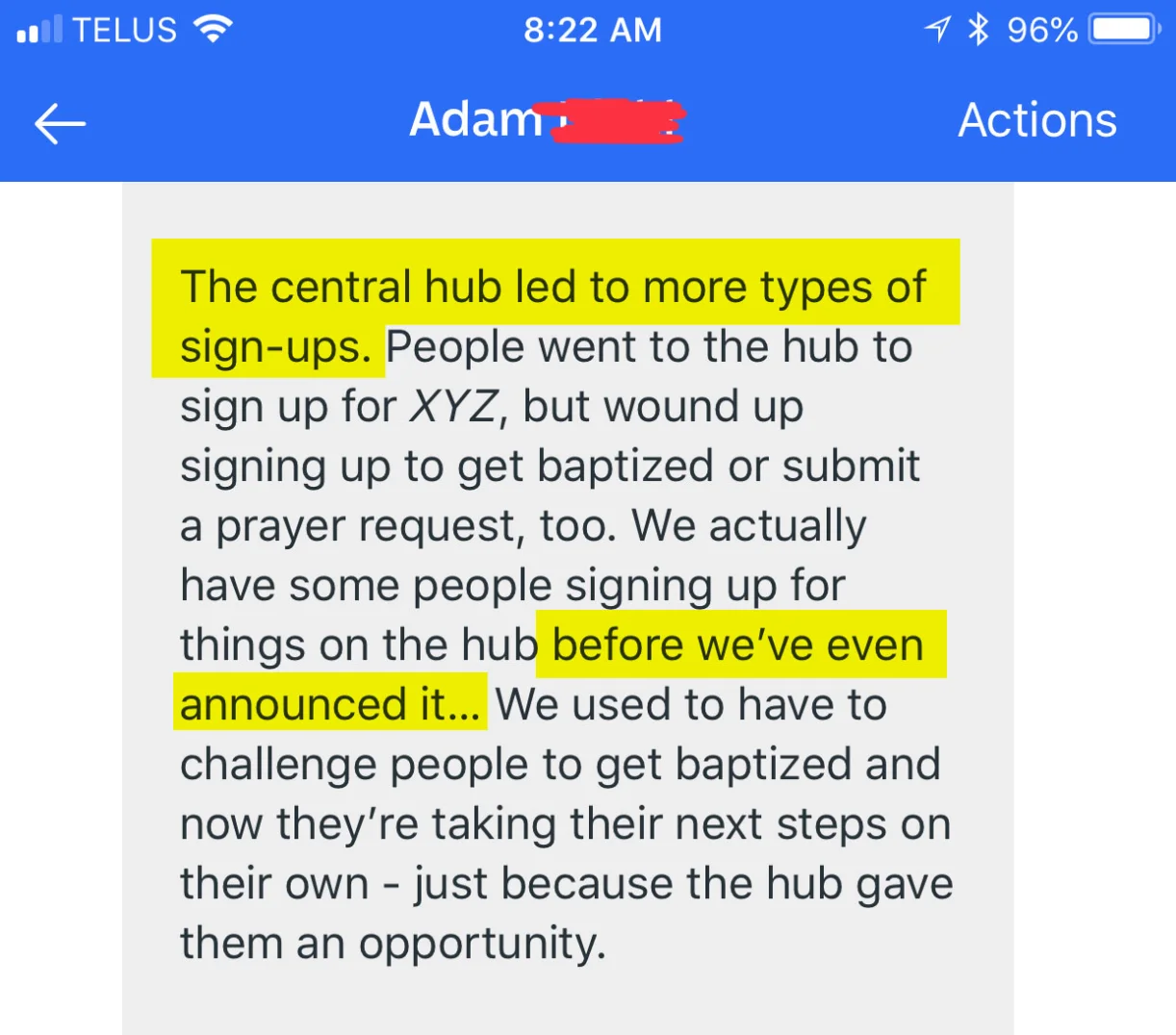 The Central Hub: How To Boost Church Signups By 53%