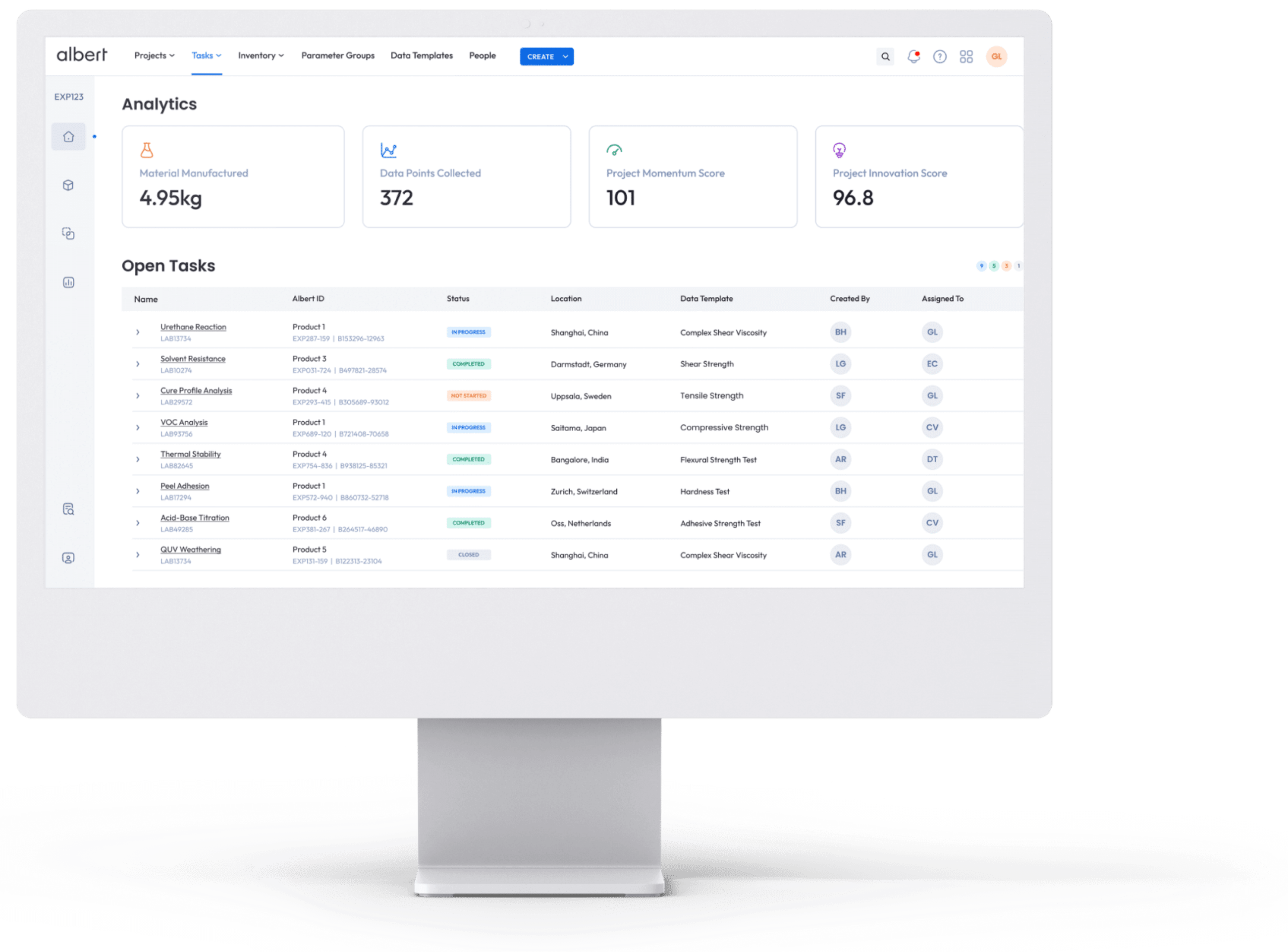 Albert Experiments - Albert Invent