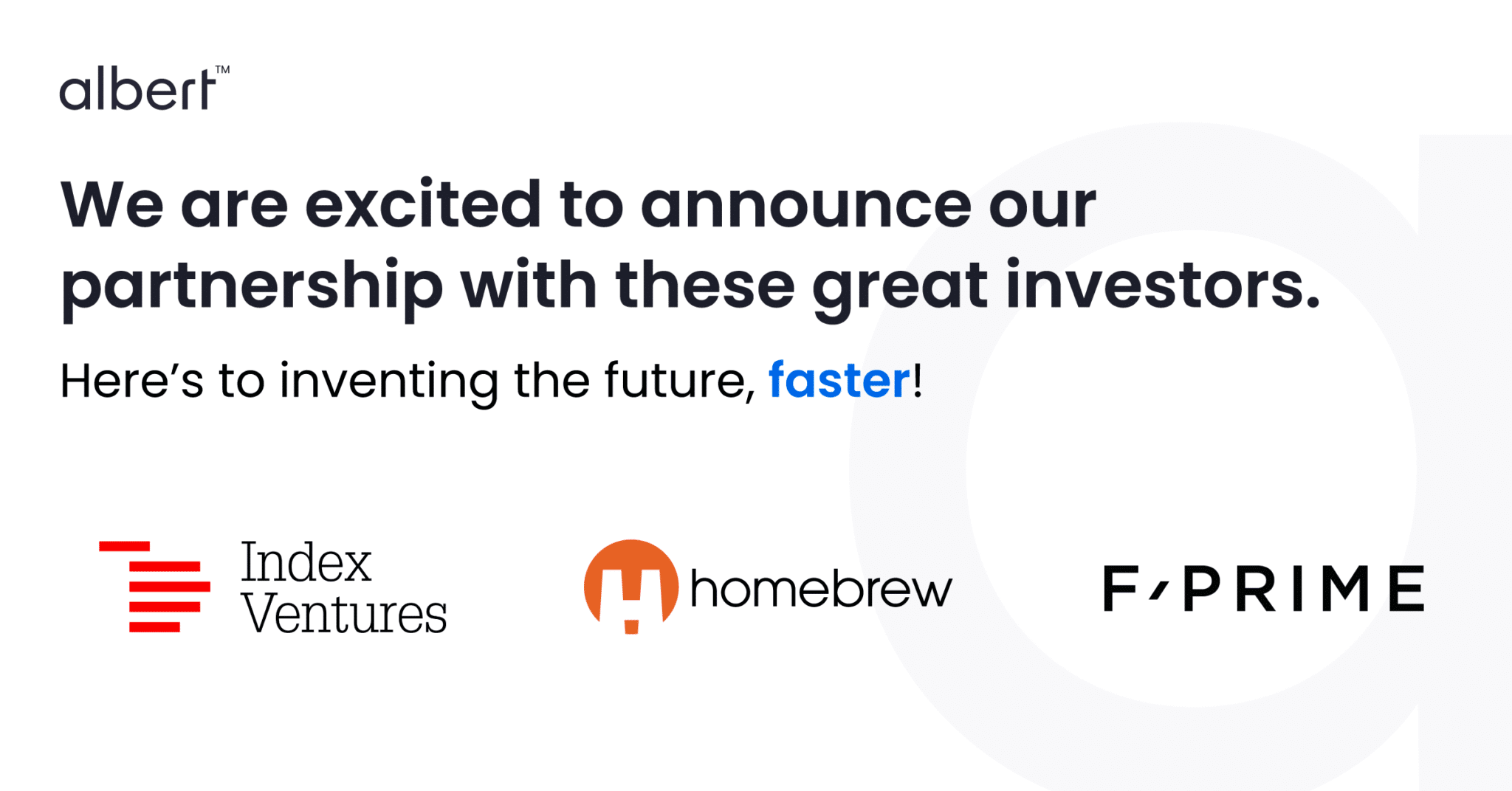 Albert Invent Announces Funding - Albert Invent