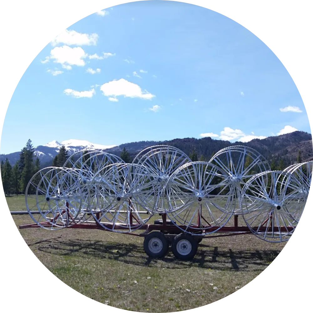 Wheel line Irrigation System Made in USA | Thunderbird