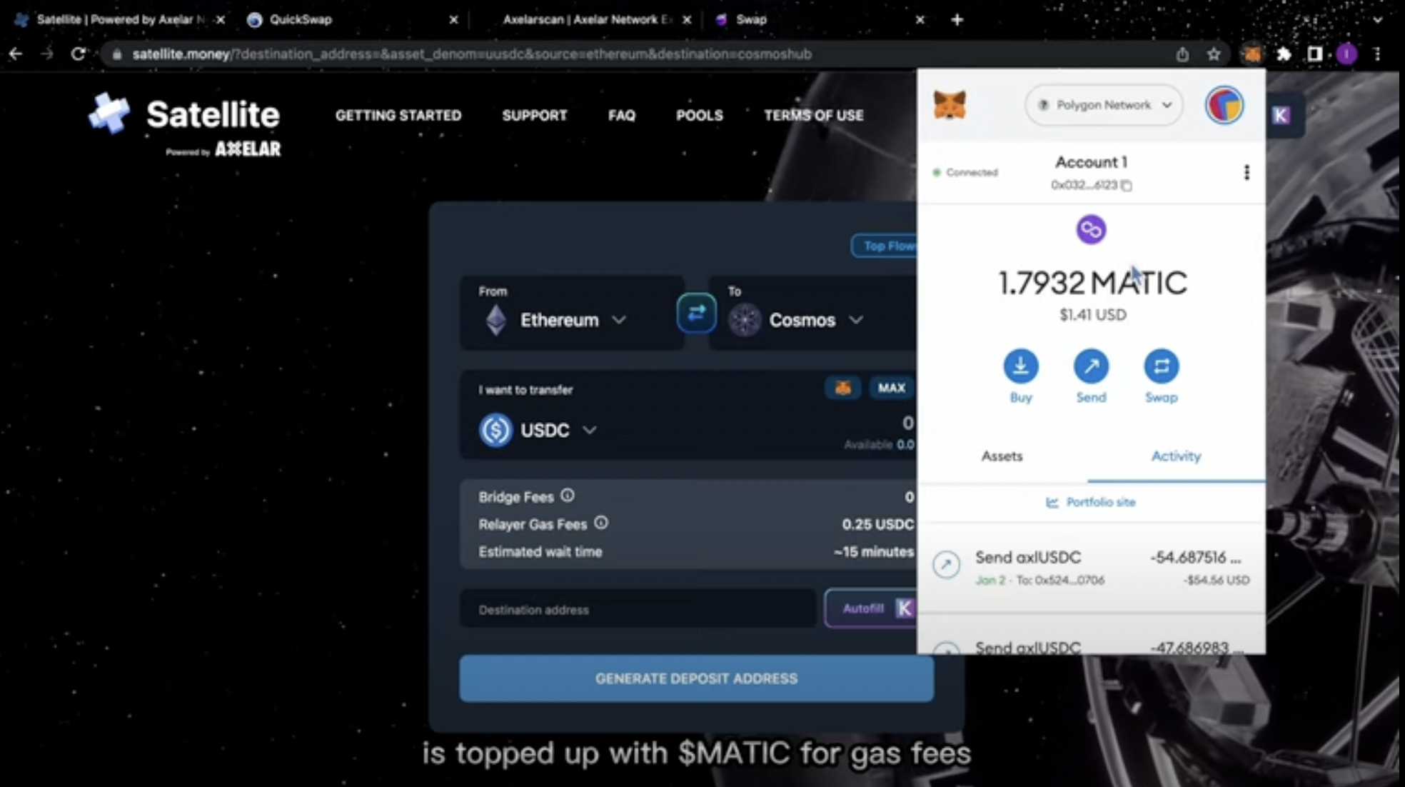How to Bridge Into Cosmos: Transferring Stablecoins From Polygon to ...