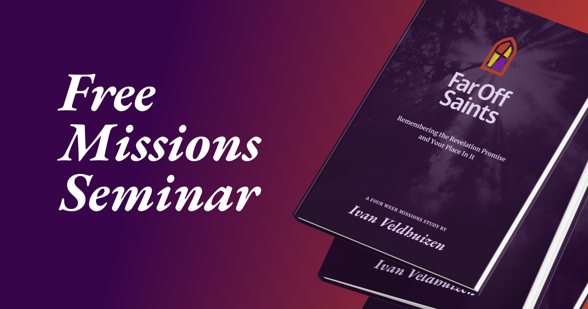 Free Missions Seminar - Ivan Veldhuizen