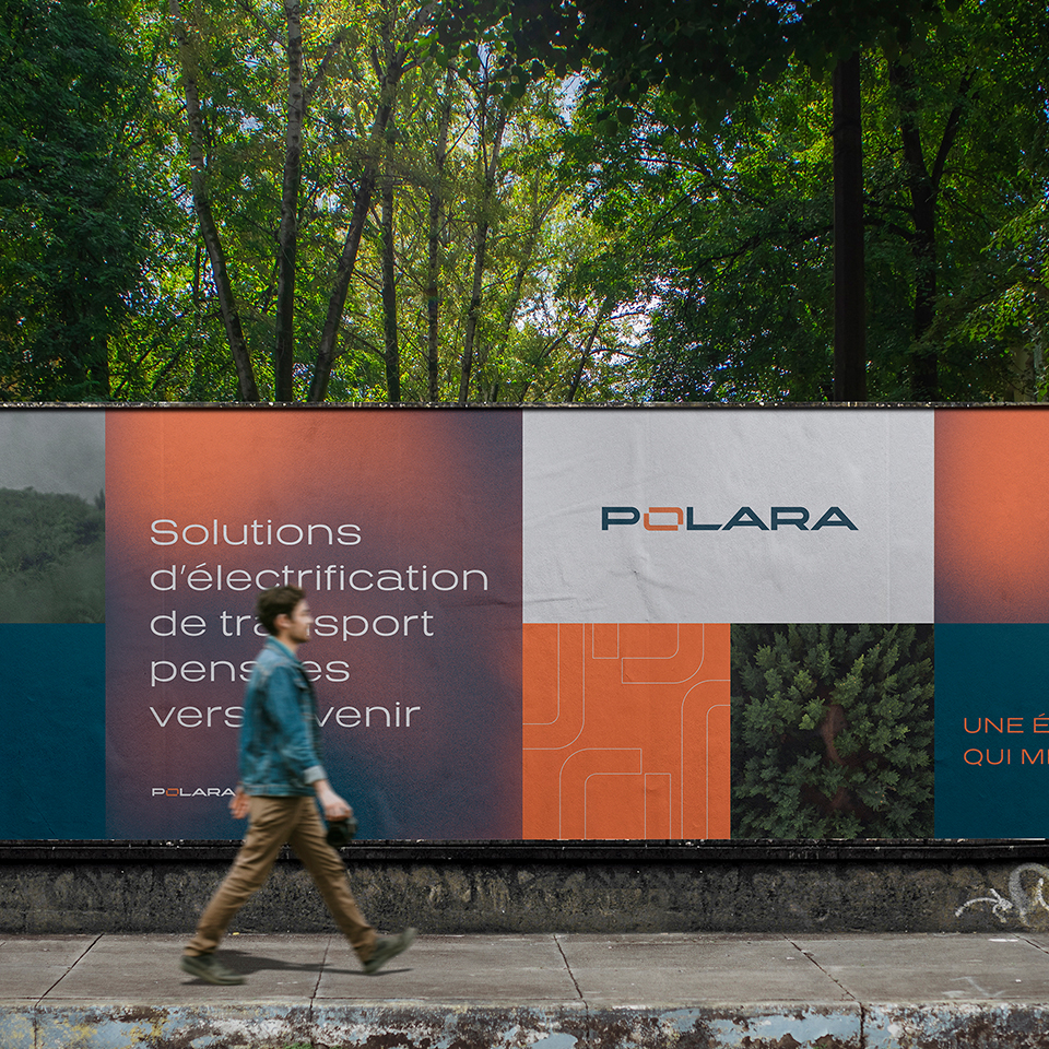 Polara logo, graphisme et site web - Projets - Agence Nabi