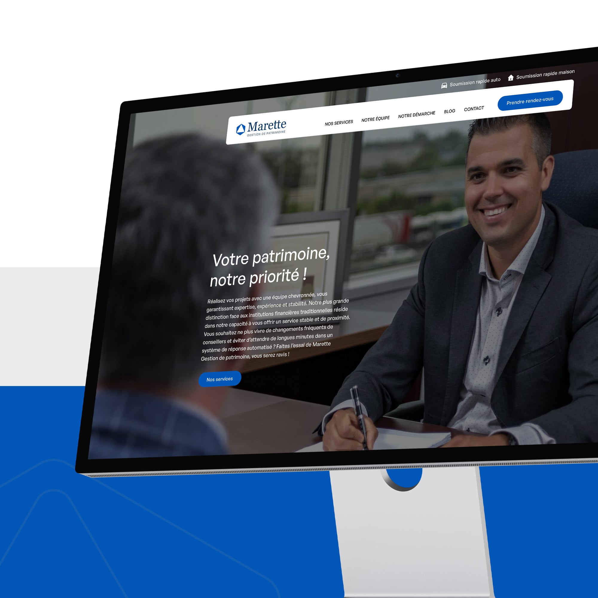 Marette logo, graphisme et site web - Projets - Agence Nabi