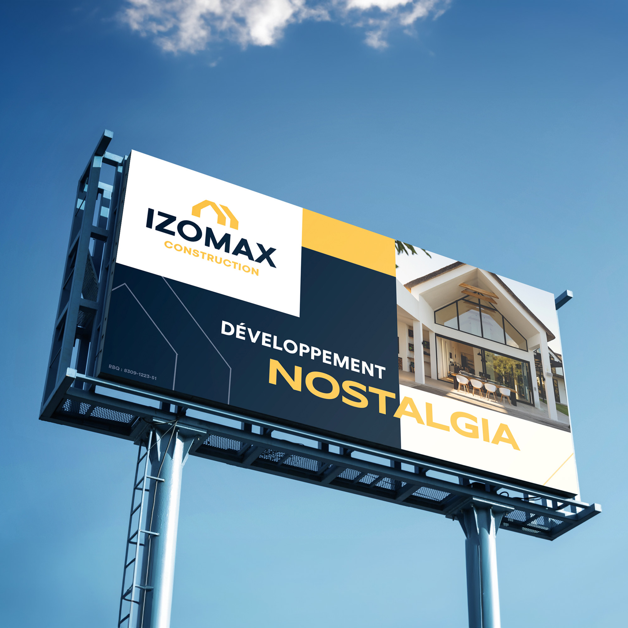 Izomax logo, graphisme et impression - Projets - Agence Nabi
