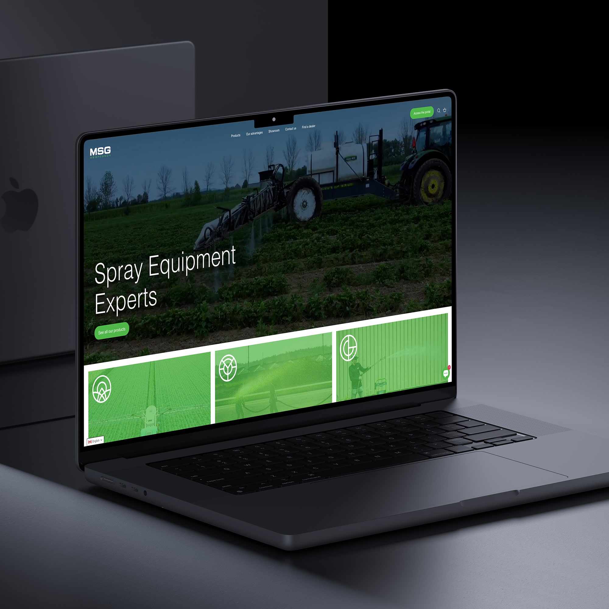 MS Gregson logo, graphisme et site web - Projets - Agence Nabi