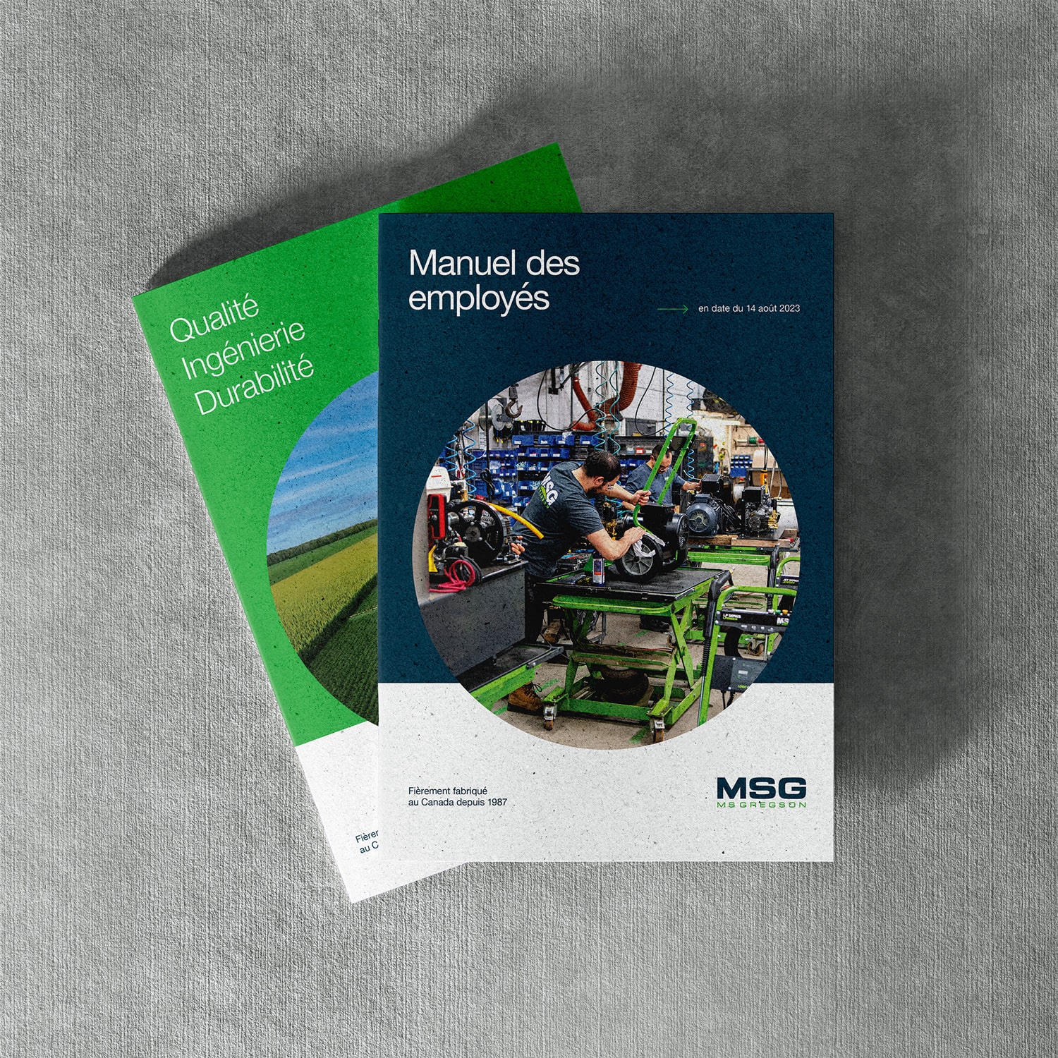 MS Gregson logo, graphisme et site web - Projets - Agence Nabi