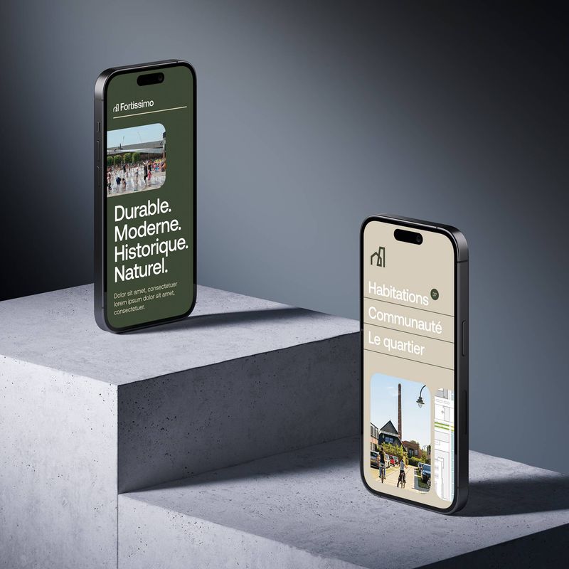 Fortissimo logo - Projets - Agence Nabi