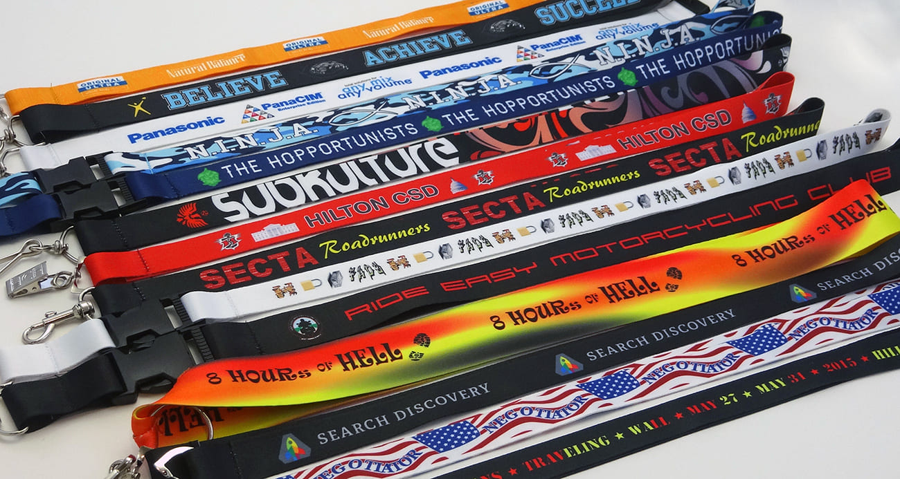 Custom Dye-Sublimation Lanyards