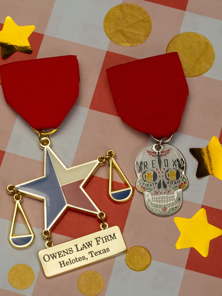 Custom Fiesta Medals