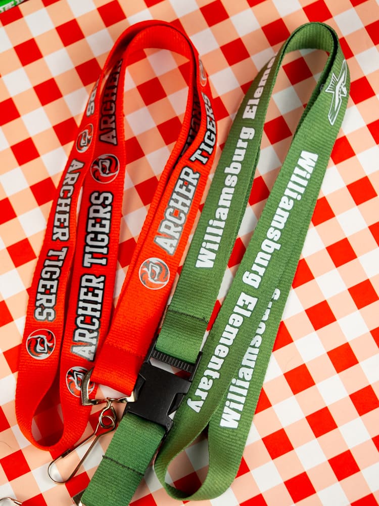 Custom Imprinted Nylon Lanyards
