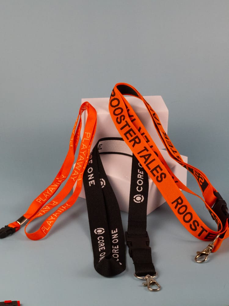 Custom Woven Lanyards
