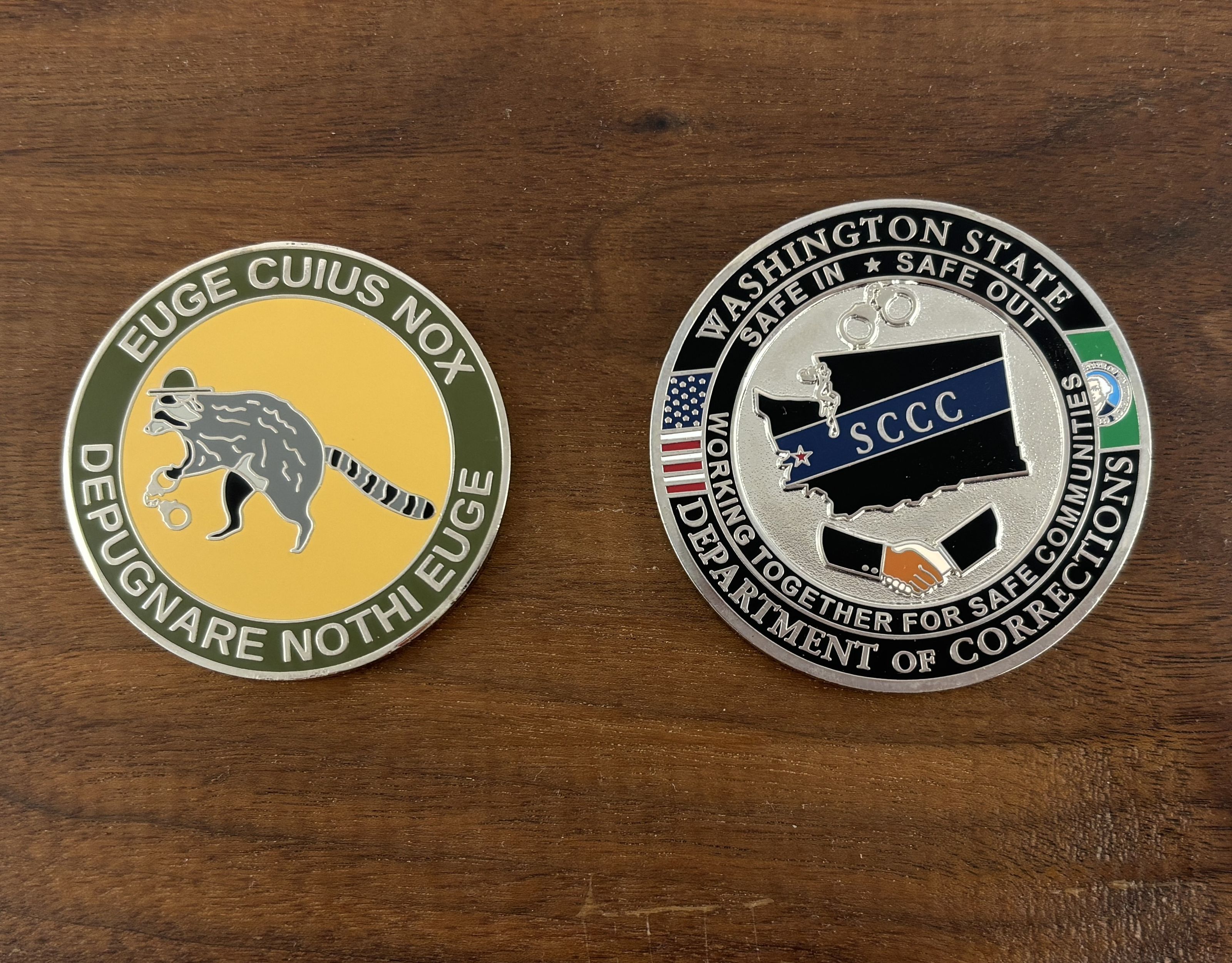 Custom Hard Enamel Challenge Coins
