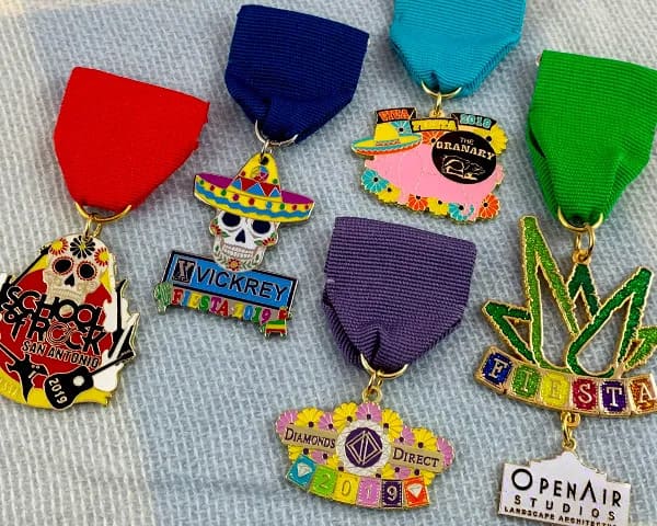 Custom Fiesta Medals
