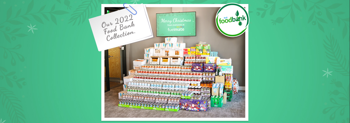 Our Christmas Food Bank Collection 2022 by Andy Smith | Fuelmate