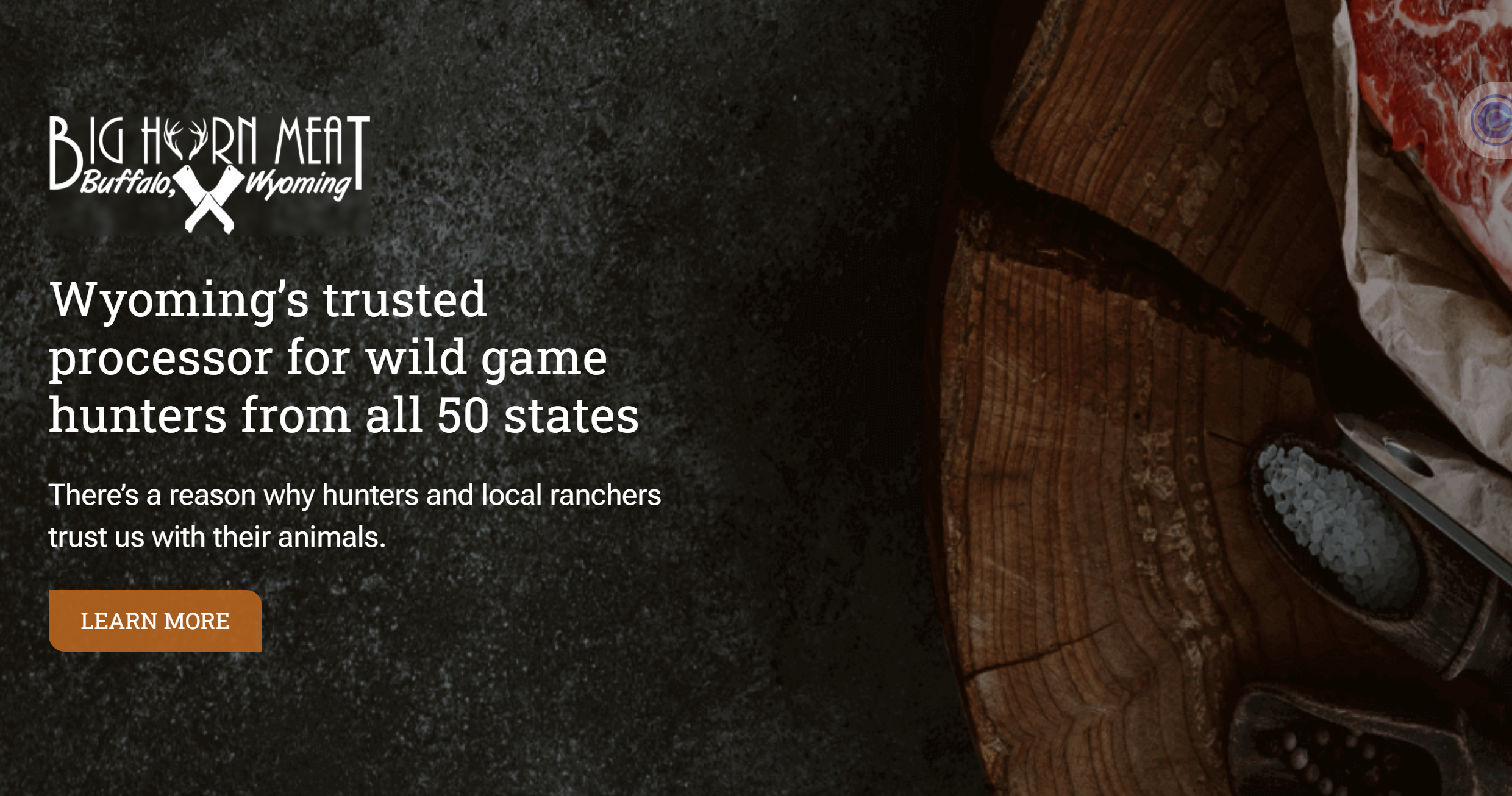 Domestic & Wild Game Processing | Big Horn Meat Cutting | Buffalo, WY