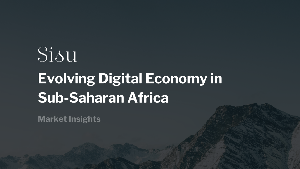 Evolving Digital Economy in Sub-Saharan Africa