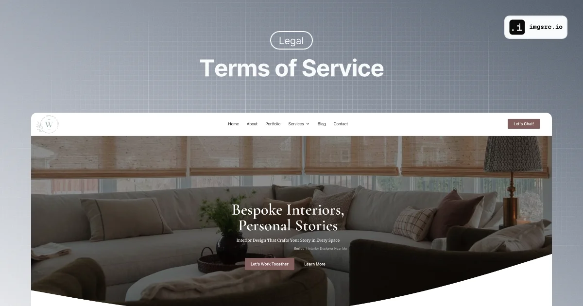 Terms of Service for Winland Designs