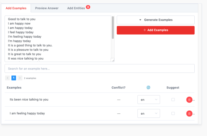 First Steps with Examples - Knowledge Base