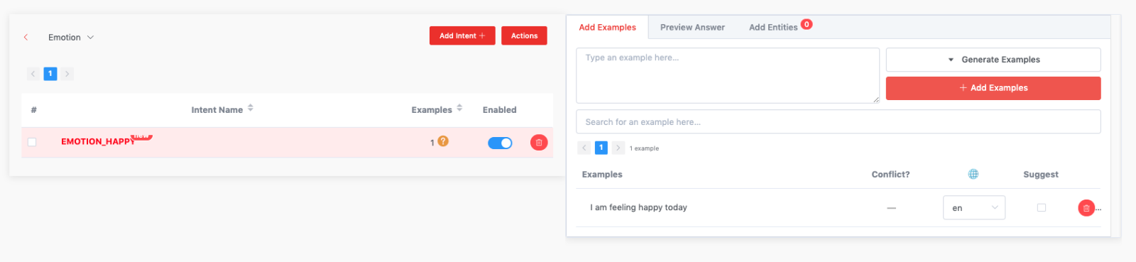 First Steps with Examples - Knowledge Base