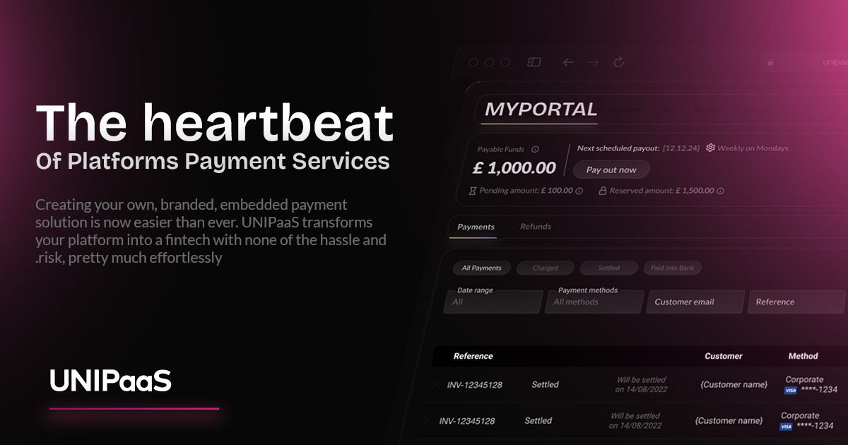 Embedded Payments for Vertical SaaS Platforms | UNIPaaS