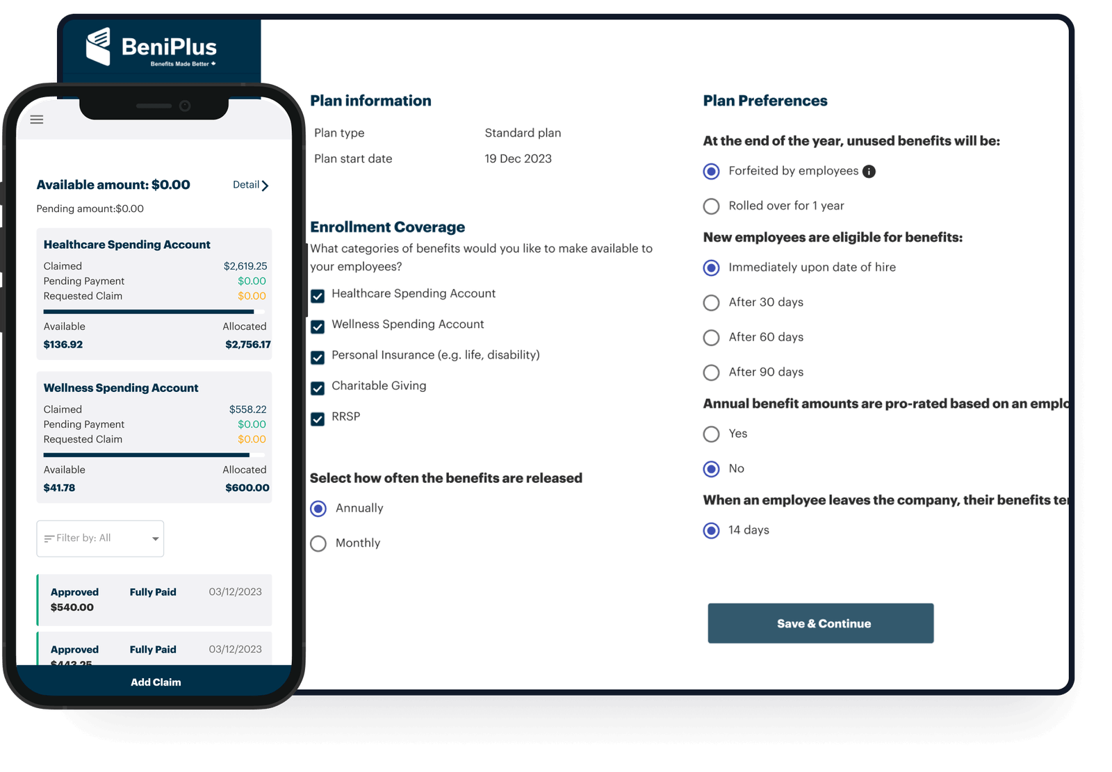 BeniPlus: Employee Benefits Platform for Small Businesses