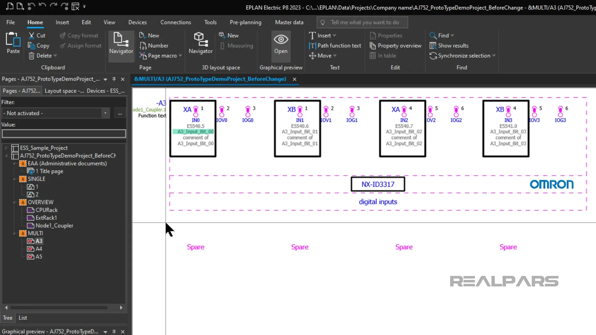 From Electrical Design to Automation: Importing EPLAN Electric P8 into Sysmac Studio - RealPars
