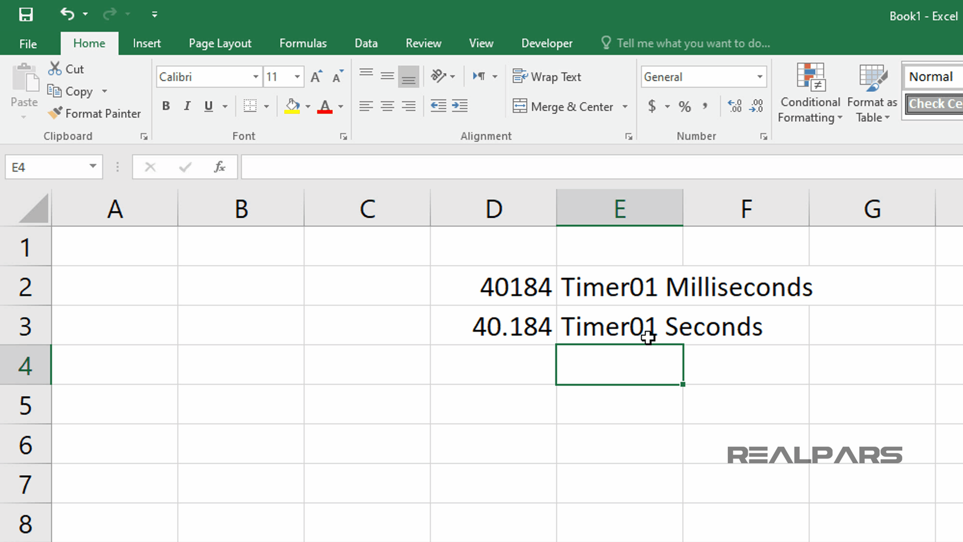 How to Configure Excel READ Communication from PLC (DDE) - RealPars