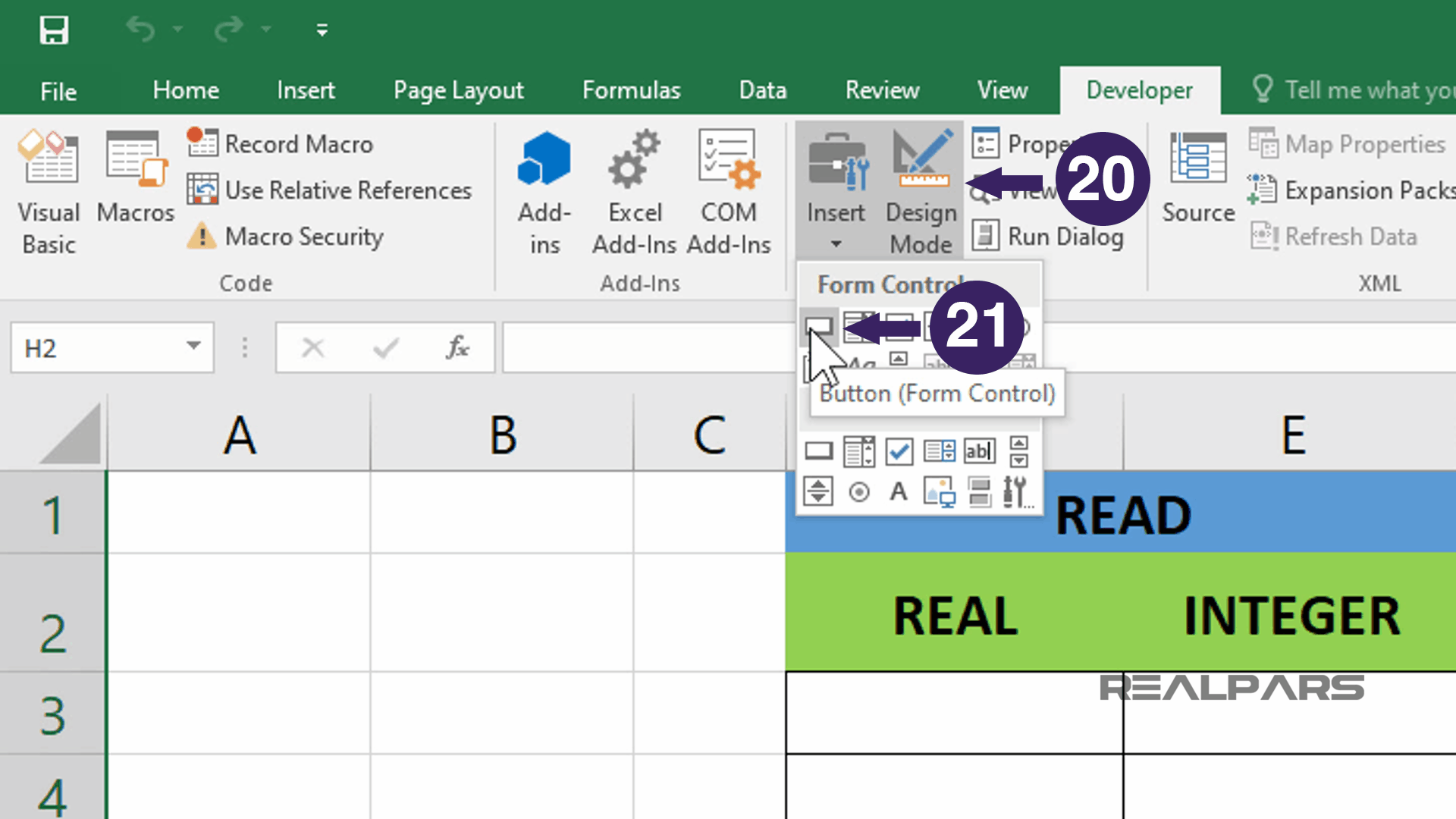 How to Configure Excel WRITE Communication to PLC (VBA) - RealPars