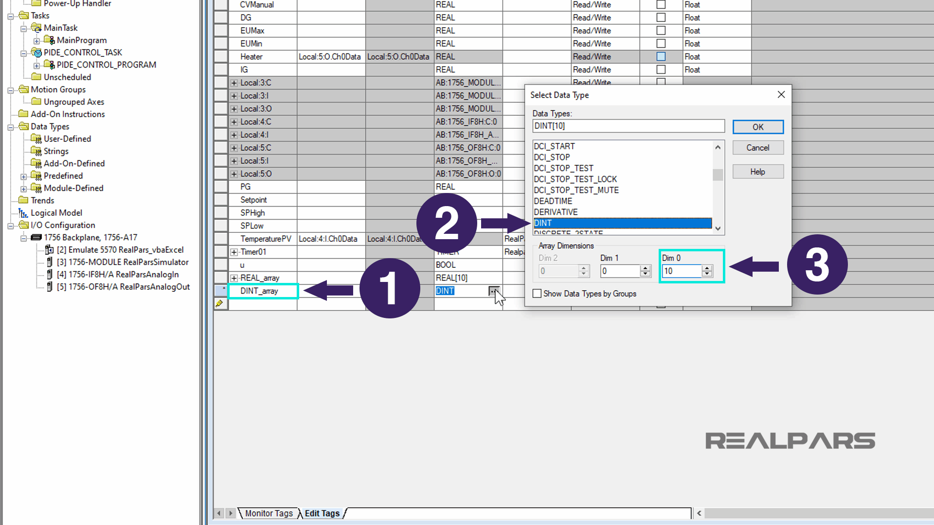 How to Configure Excel READ Communication from PLC (DDE) - RealPars