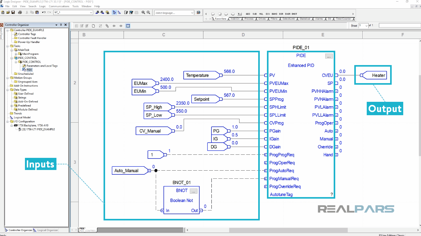 How to Program a Basic PID Loop in ControlLogix - RealPars