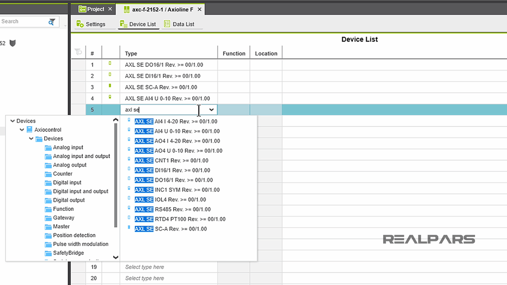 Phoenix Contact PLCnext | How to Configure the I/O Modules - RealPars