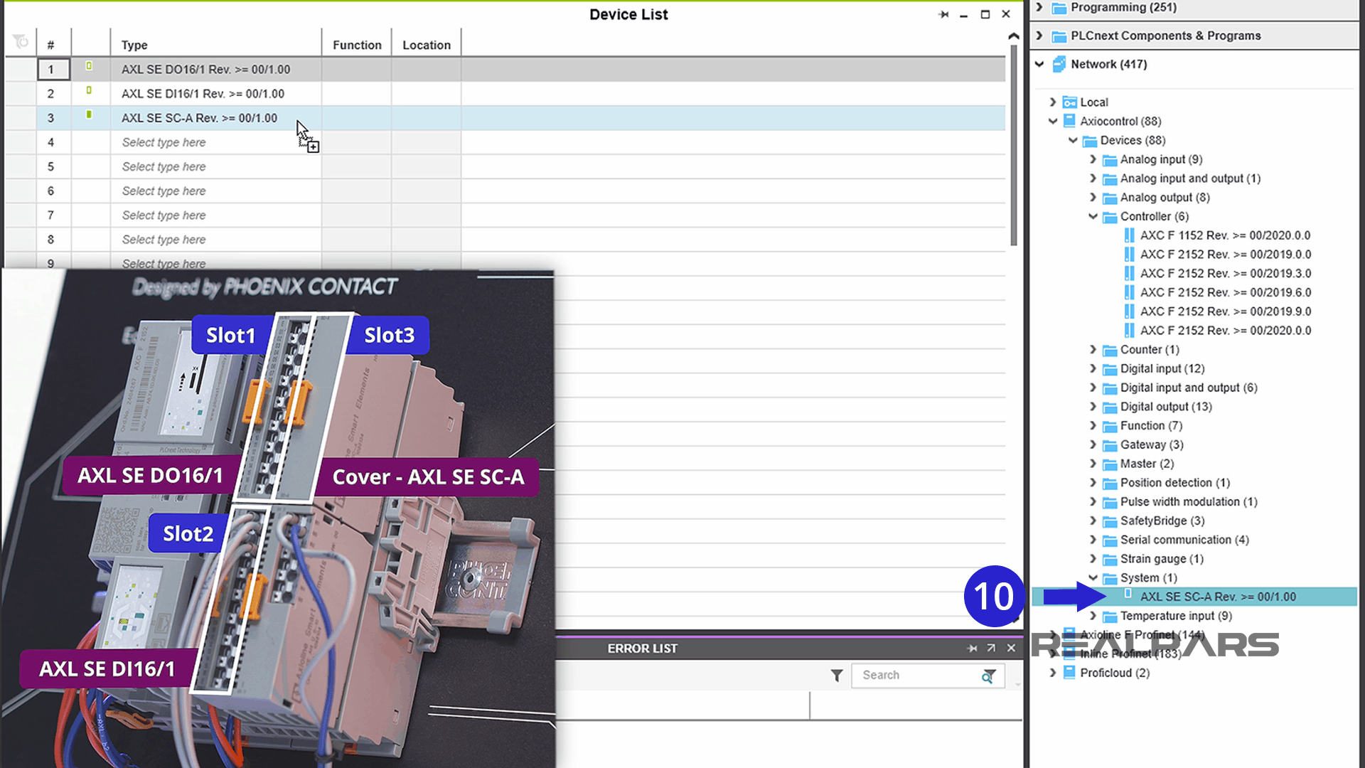 Phoenix Contact PLCnext | How to Configure the I/O Modules - RealPars