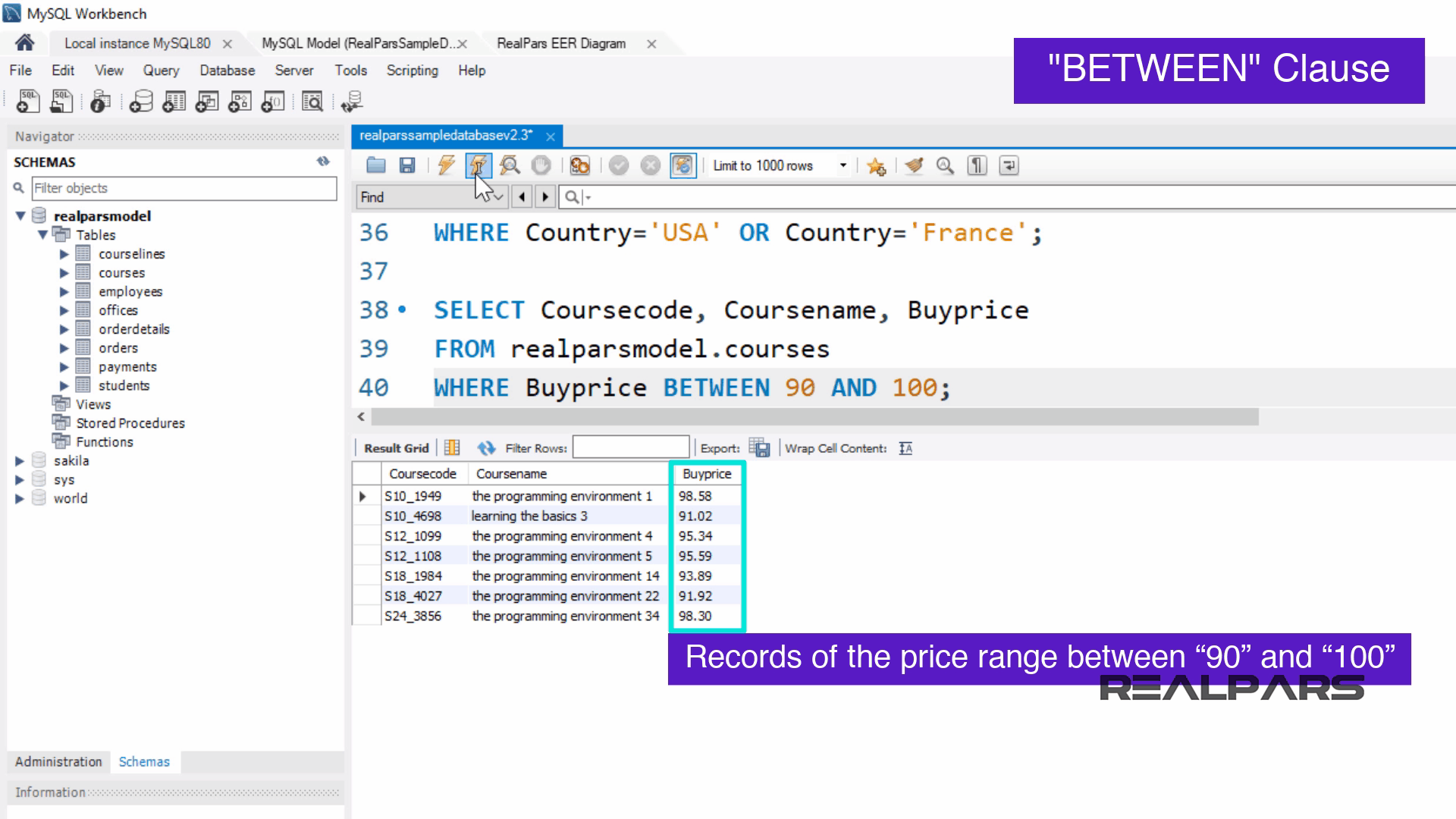 What are SQL Inner Join, And, Or, Having and Between Clause Statement ...