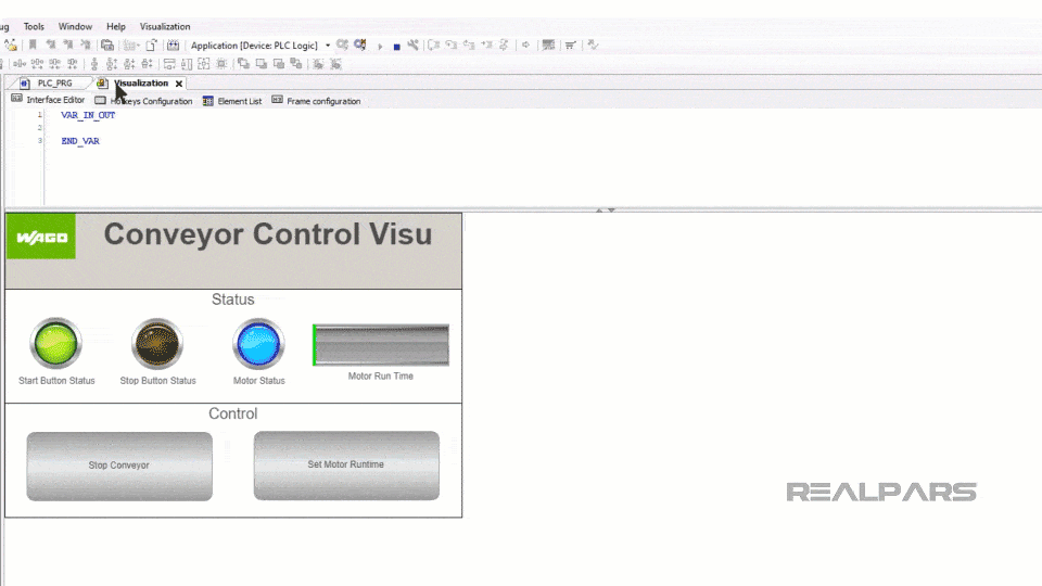 Using CODESYS with HMI Interfaces - RealPars