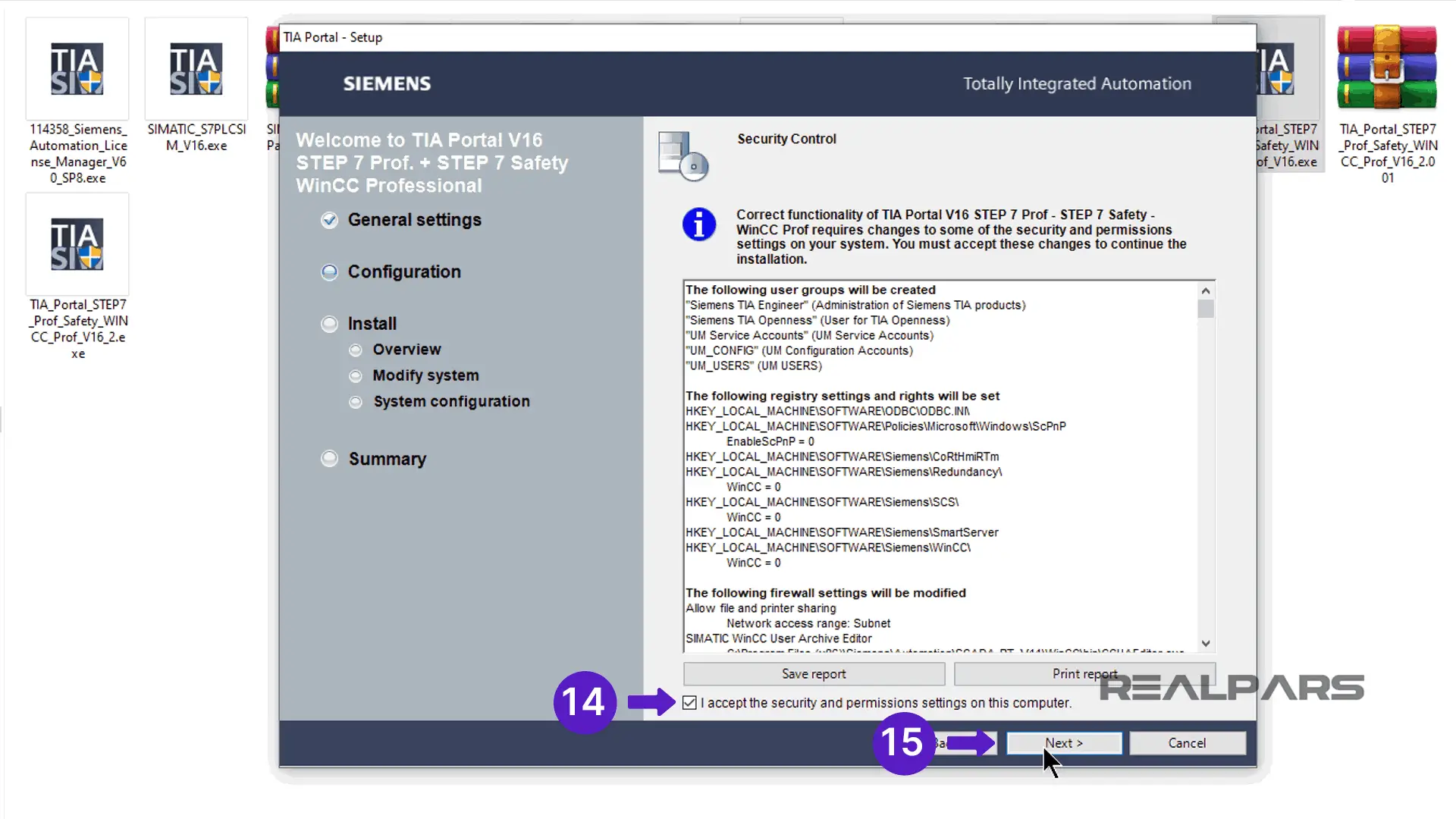 How to install TIA-Portal V16 - RealPars