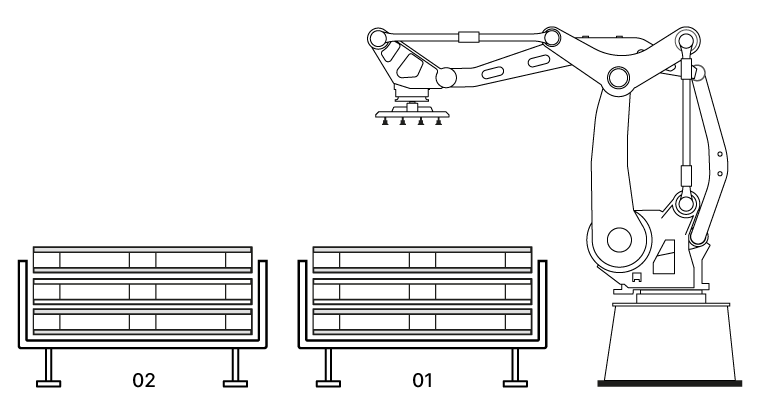 Fanuc Robot Training 8: How to Pick Up Pallets and Multiple Pallets ...