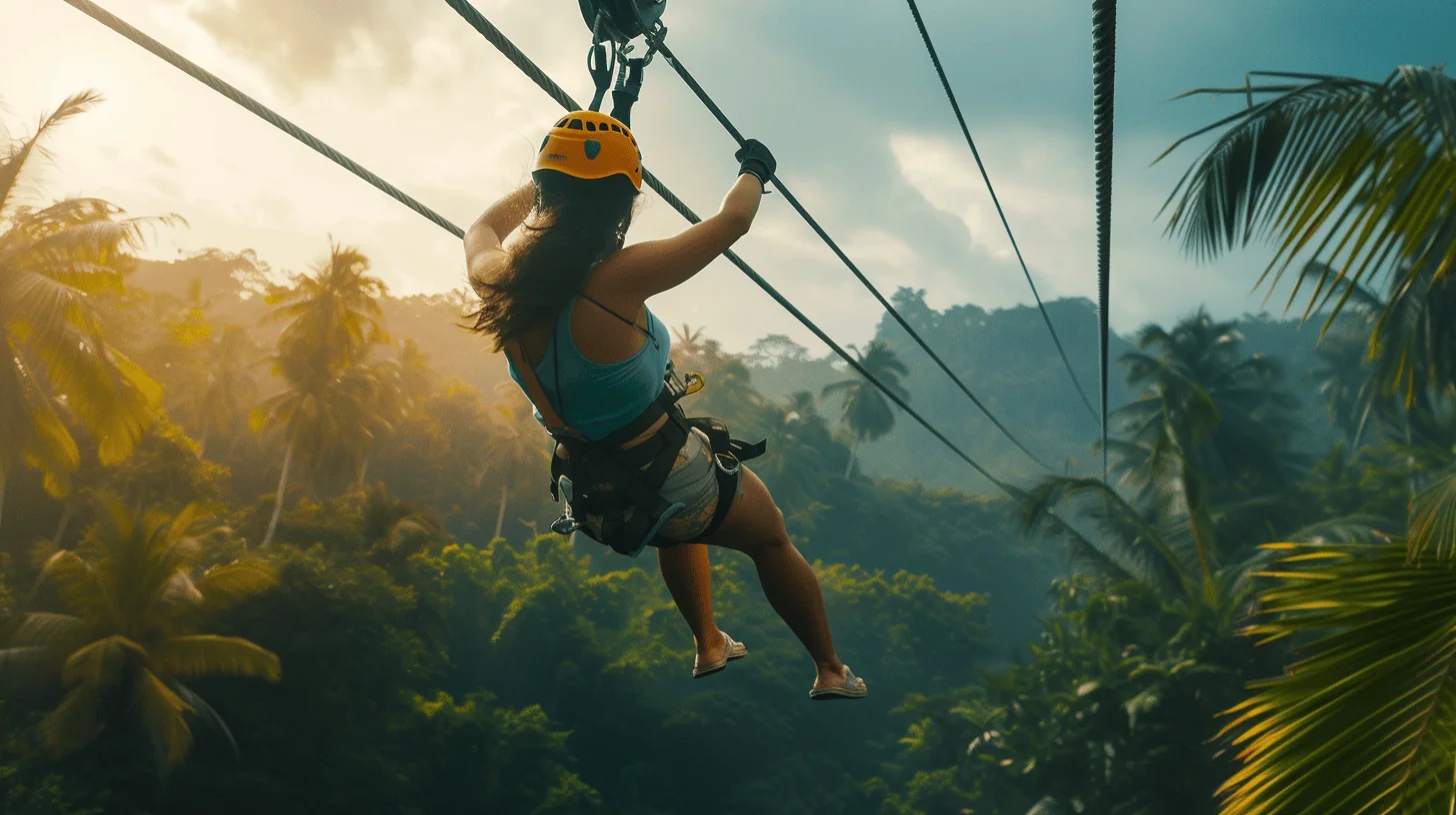 90+ Thrilling Ziplining Captions for Instagram