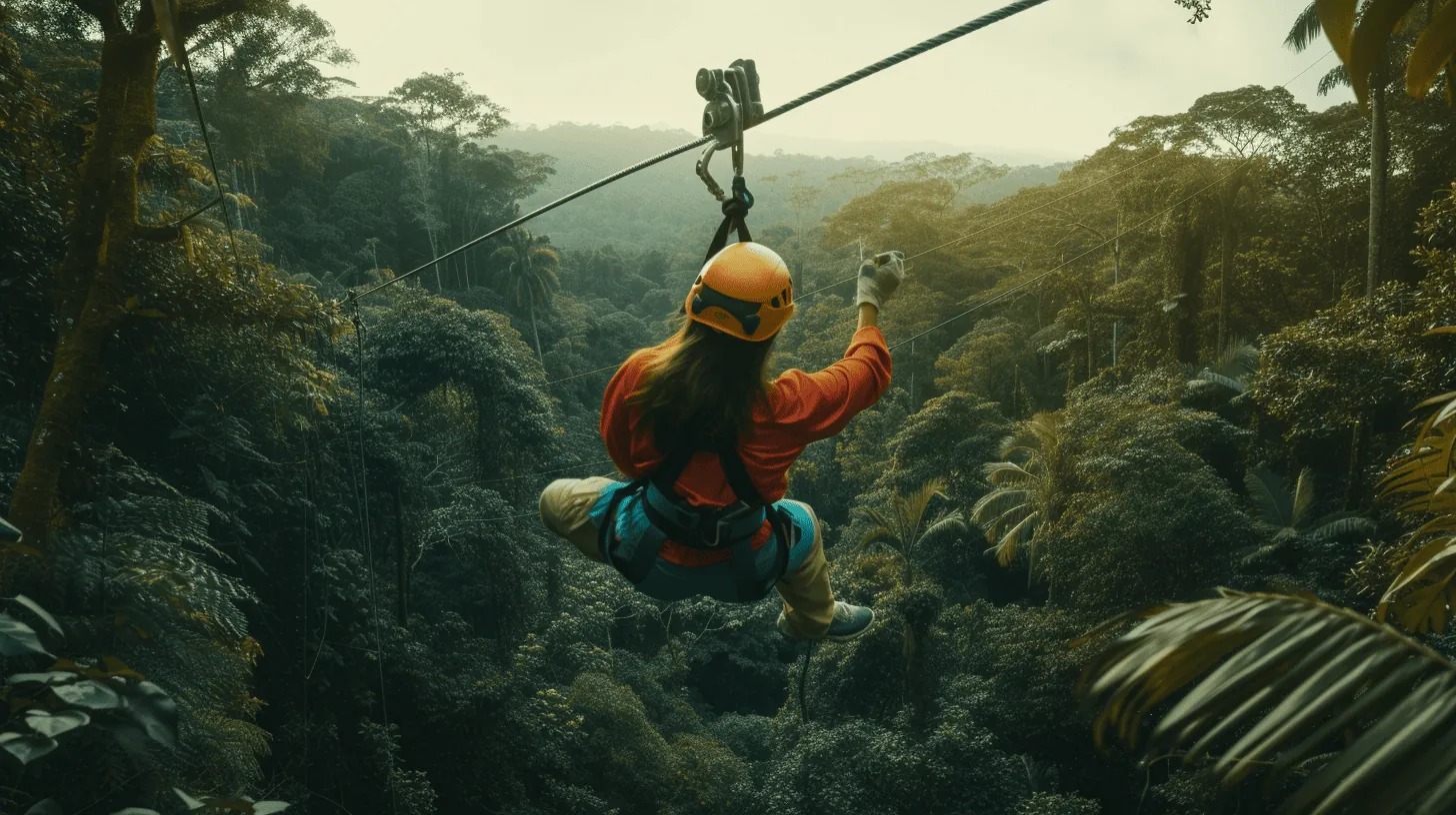 90+ Thrilling Ziplining Captions for Instagram