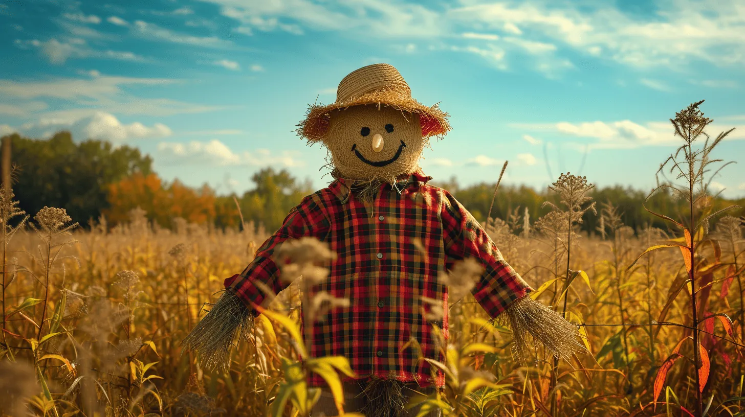 80+ Clever Scarecrow Captions for Fall