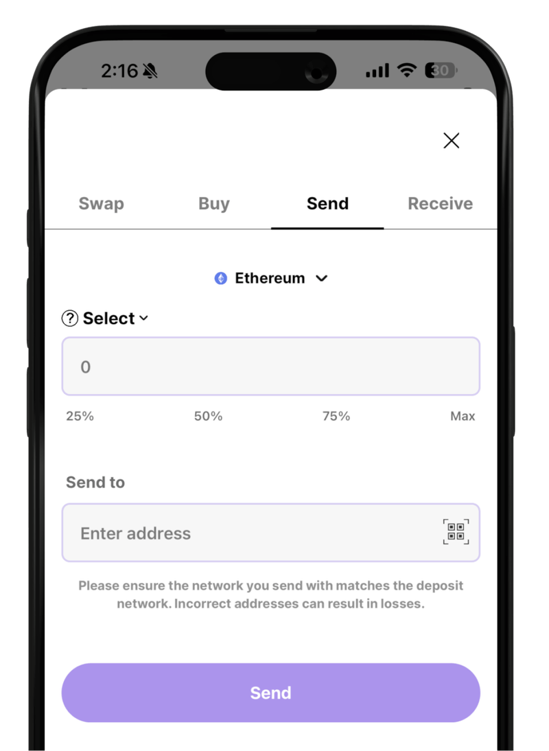 Squirrel Wallet Website