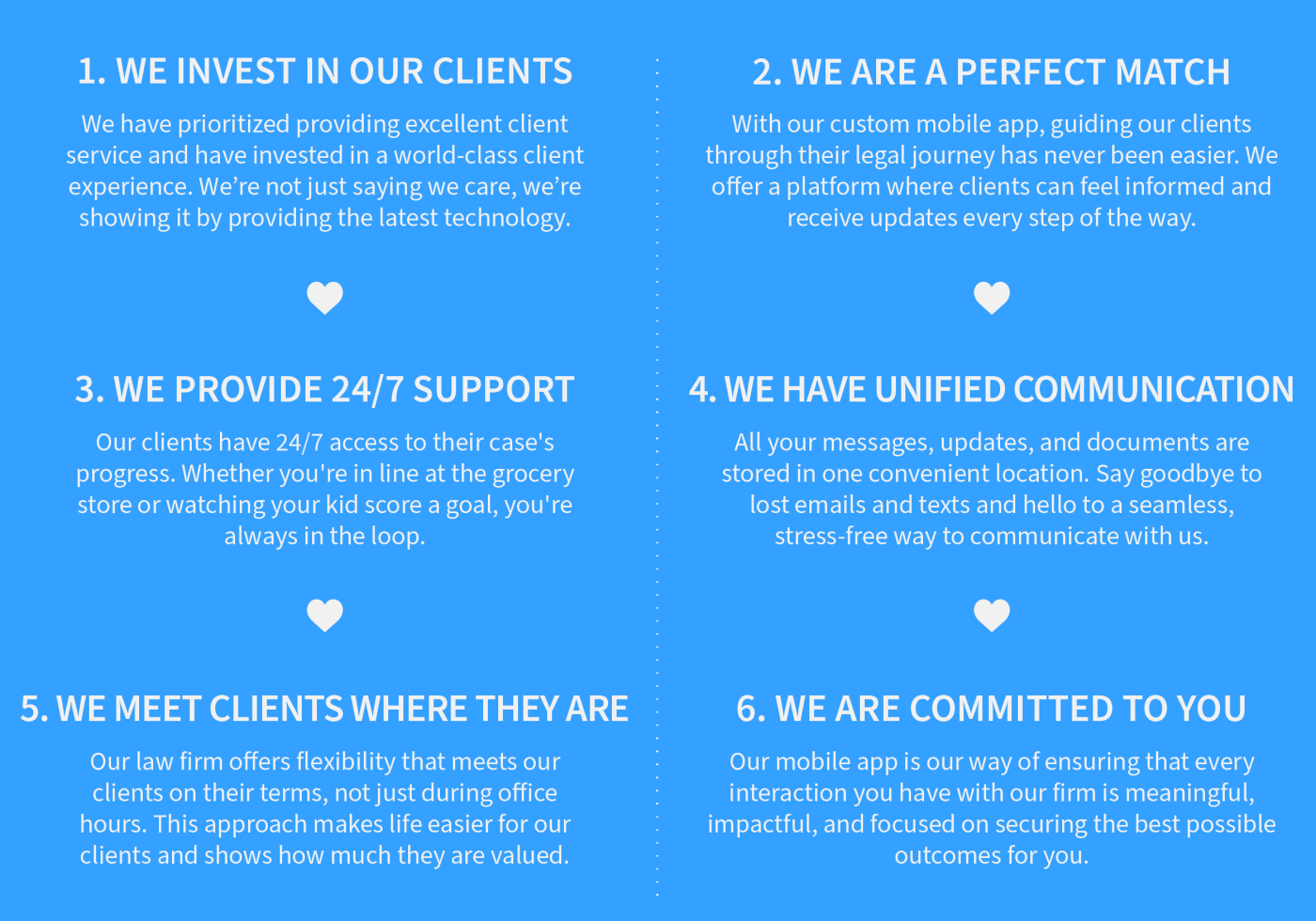 Show Your Prospective Clients the Love with Case Status