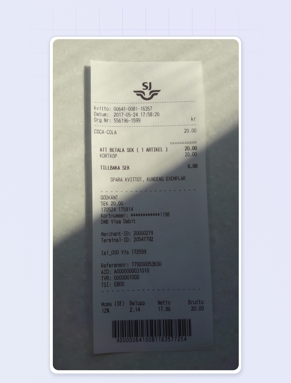 Automate Receipts Processing with AI | Cradl AI